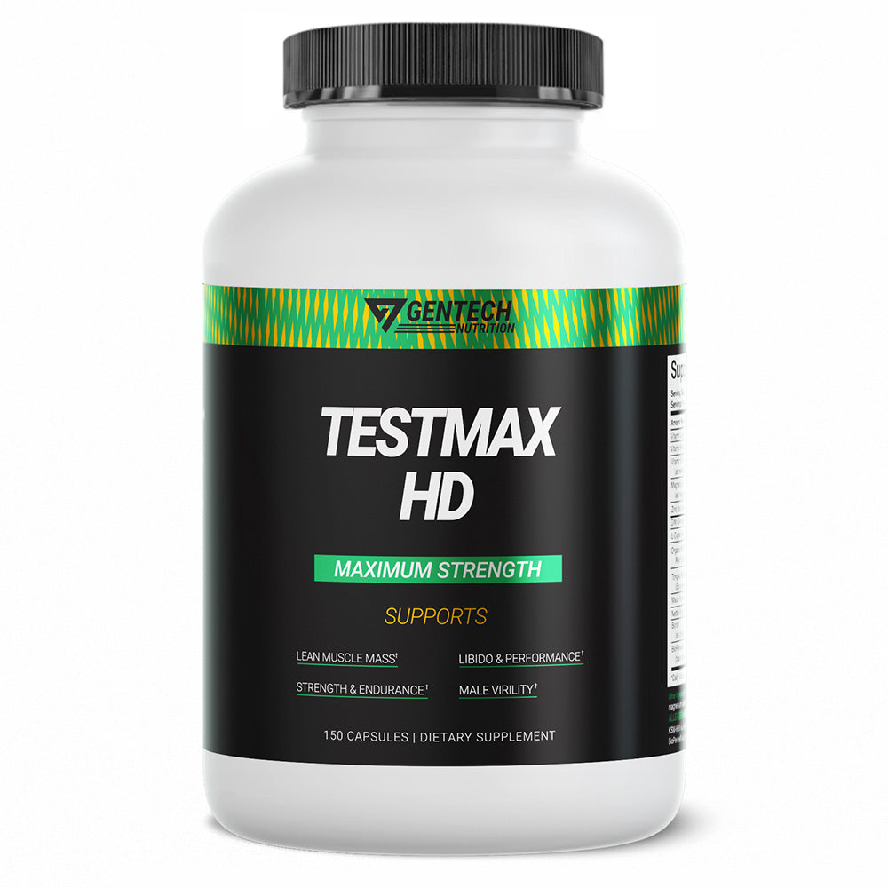 TestMax HD | Maximum Strength Testosterone Booster for Men – Gentech ...